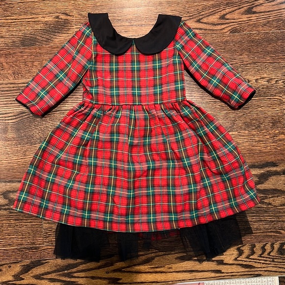 Janie and Jack | Dresses | Custom Made Christmas Plaid Red Dress Peter ...